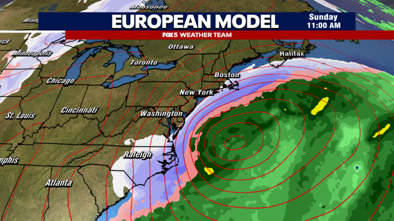 More snow? Another round of winter weather could hit the DMV this weekend