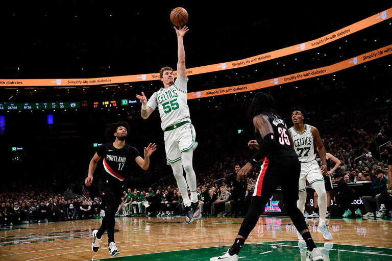 Boston Celtics outlast Portland Trail Blazers, win 102-94 despite thin ...