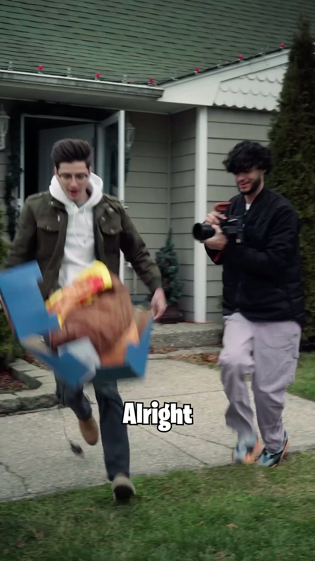 Pranking mom with Fortnite inflatables #9