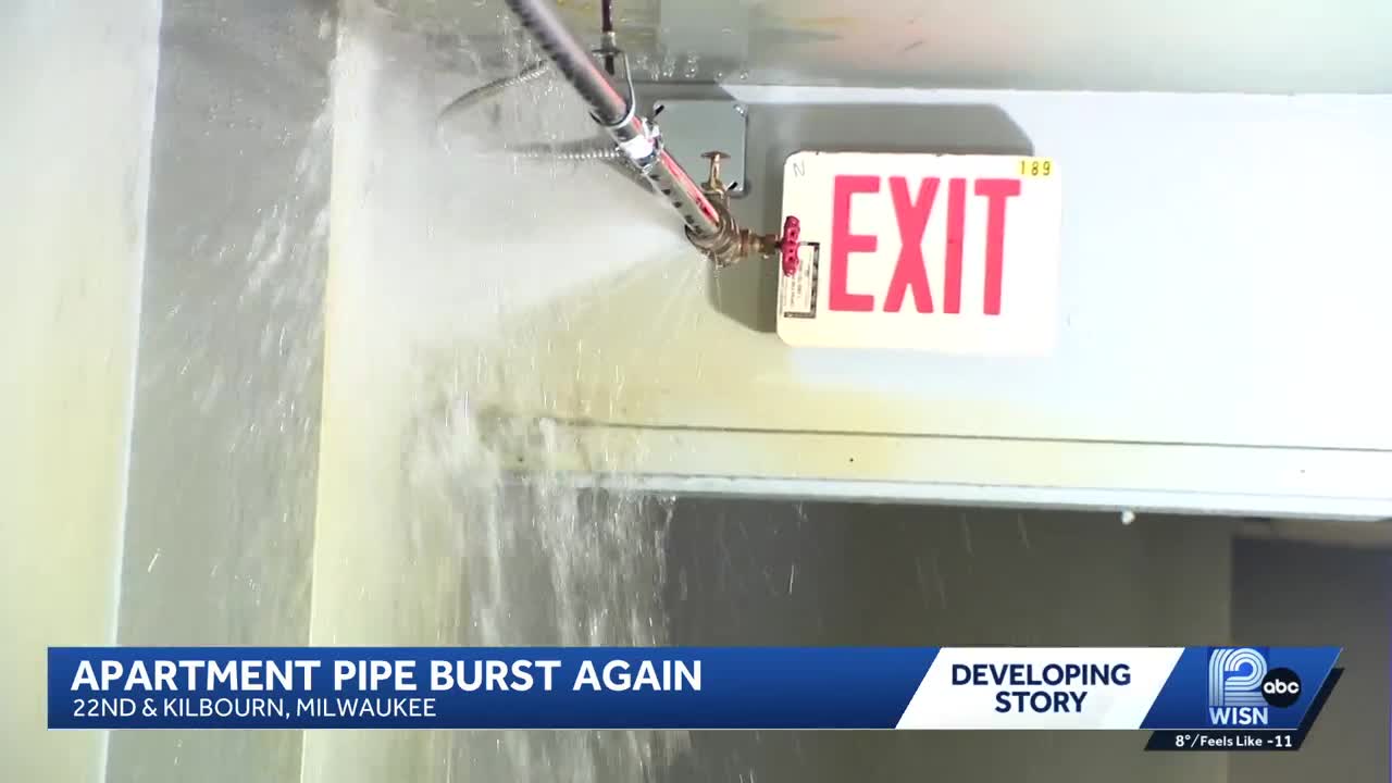 Milwaukee apartment residents fed up with repeated flooding issues