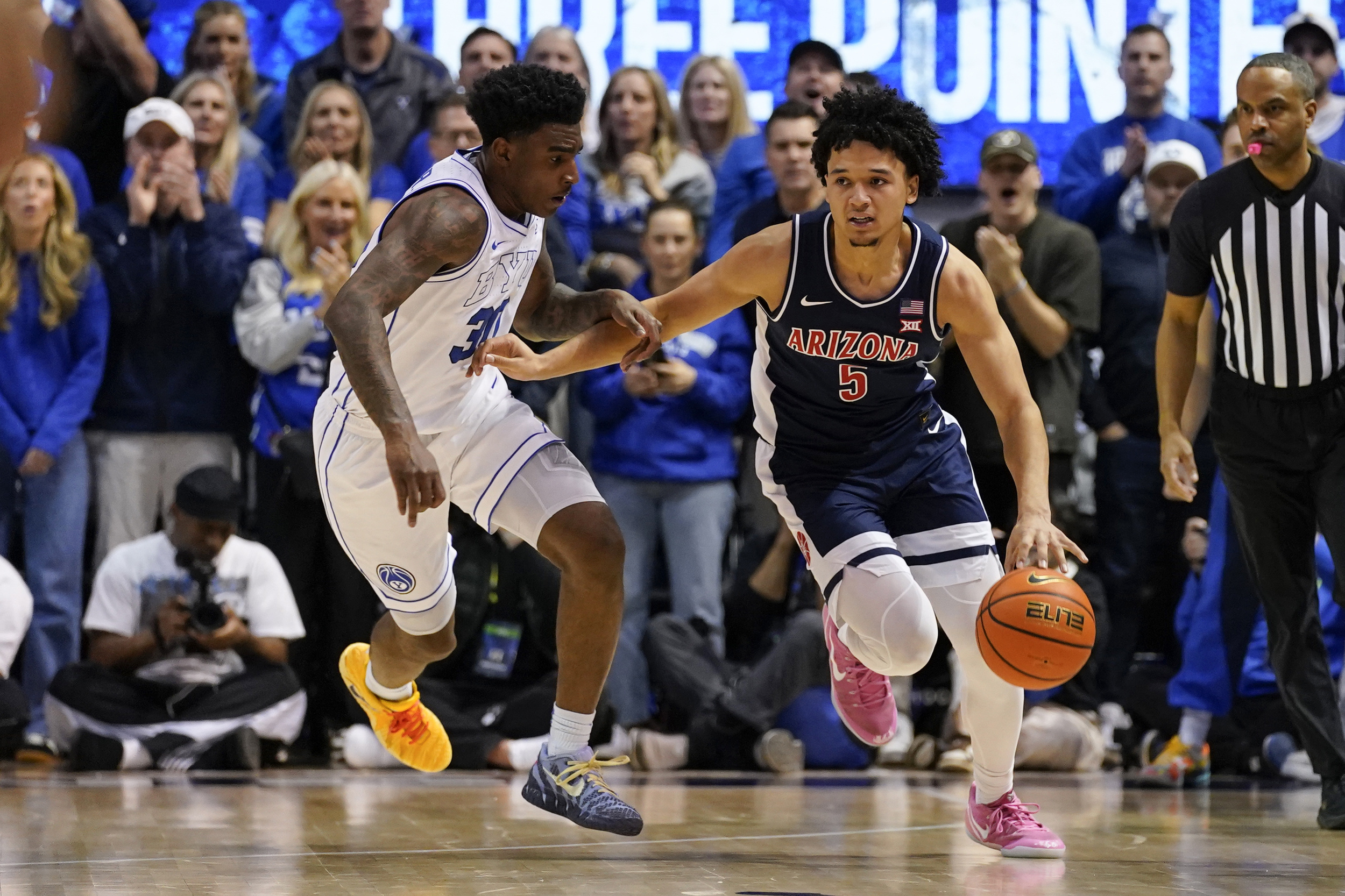 No. 1 Arizona remains unbeaten following tough road test at No. 13 BYU