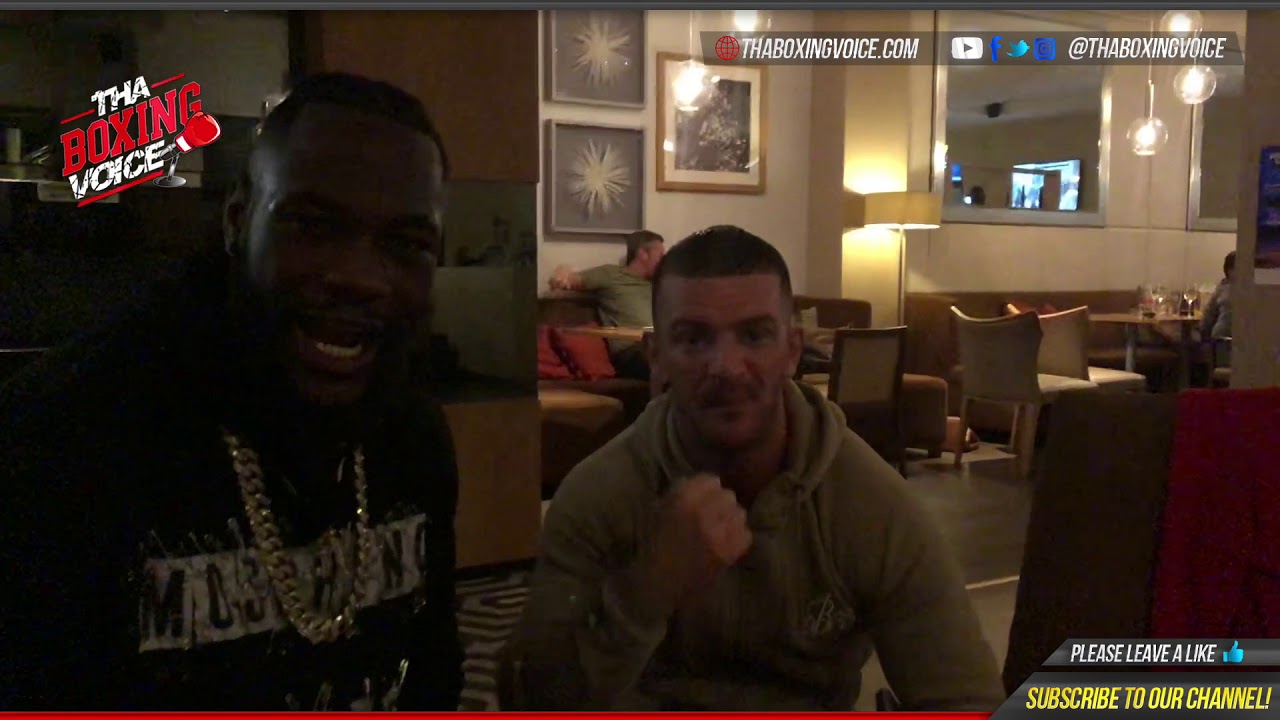 🔥🎞Deontay Wilder Immediately After Nando's 🐔🍗Fan Calls Billy Joe ...