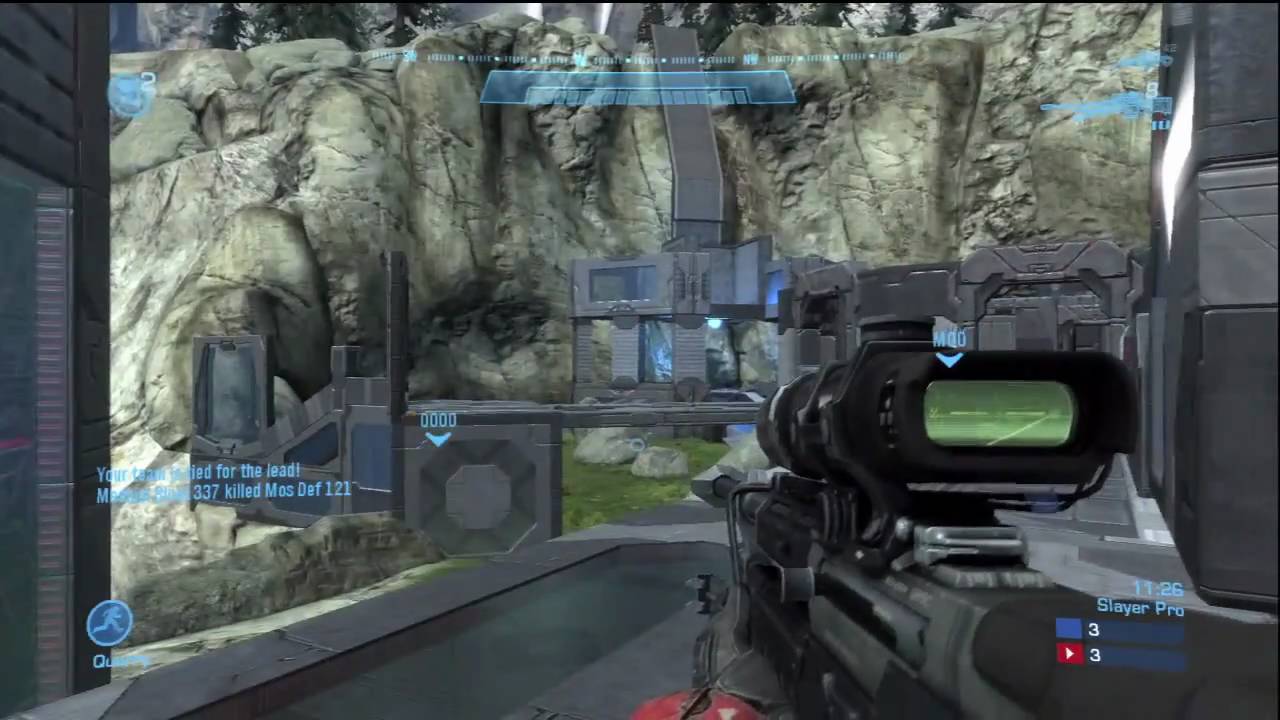 Halo Reach: Sniper and Needle Rifle ownage (gameplay / commentary)
