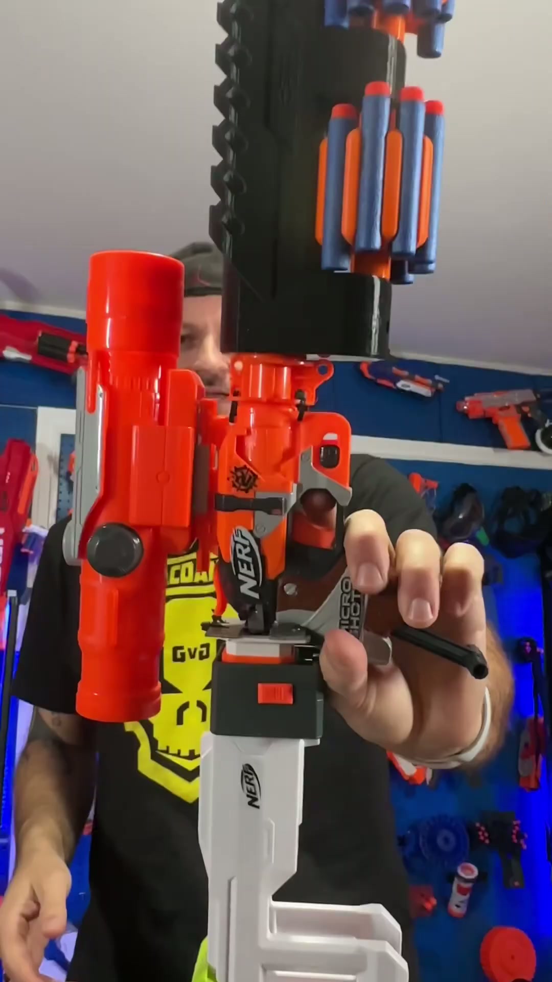 Crazy Nerf MicroShot mod!