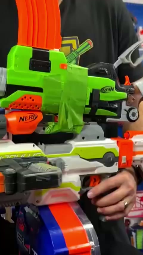 Nerf Frankenstein blaster