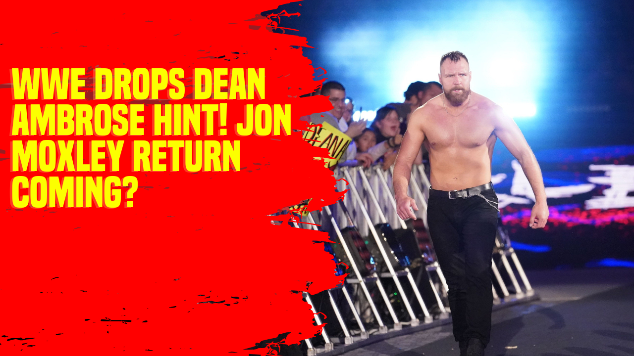 WWE drops Dean Ambrose hint! Jon Moxley return coming #DeanAmbrose #WWE ...