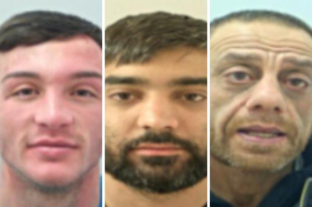 The names and faces of the men most wanted by police in East Lancashire ...