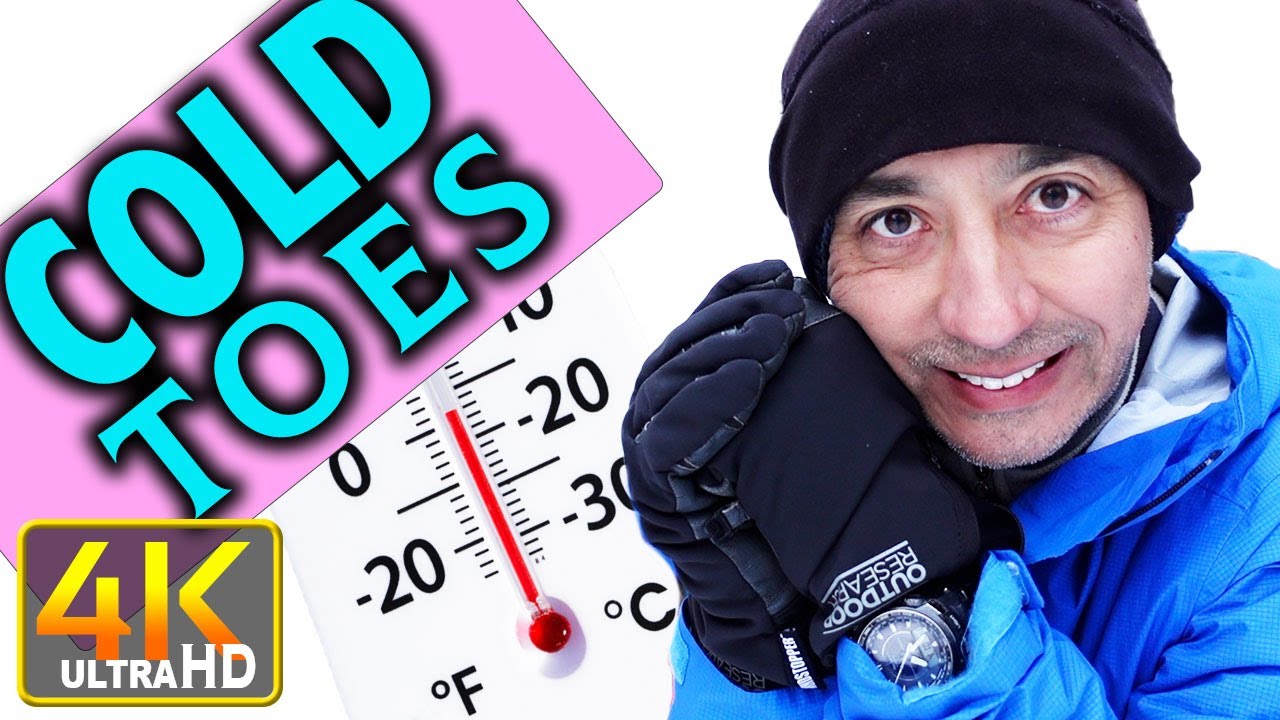 Keep fingers and toes warm winter camping top tips