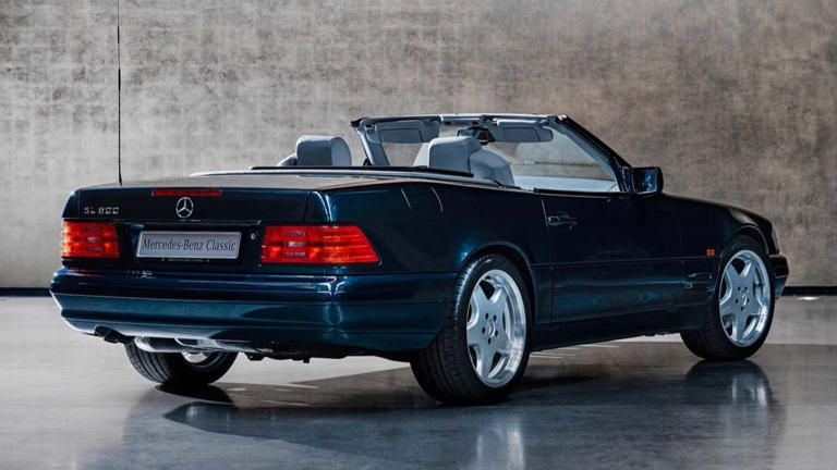 The final Mercedes SL with an inline-six is more affordable than a new ...