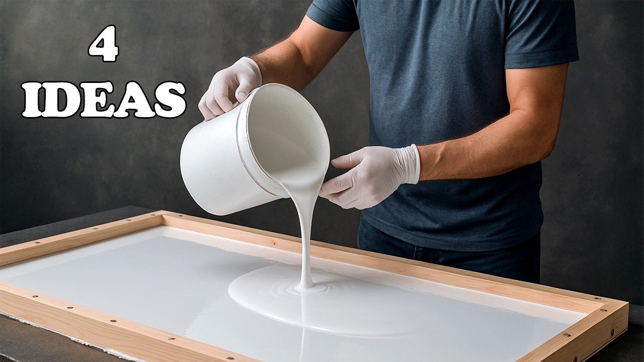 4 smart ideas to make giant silicone molds DIY