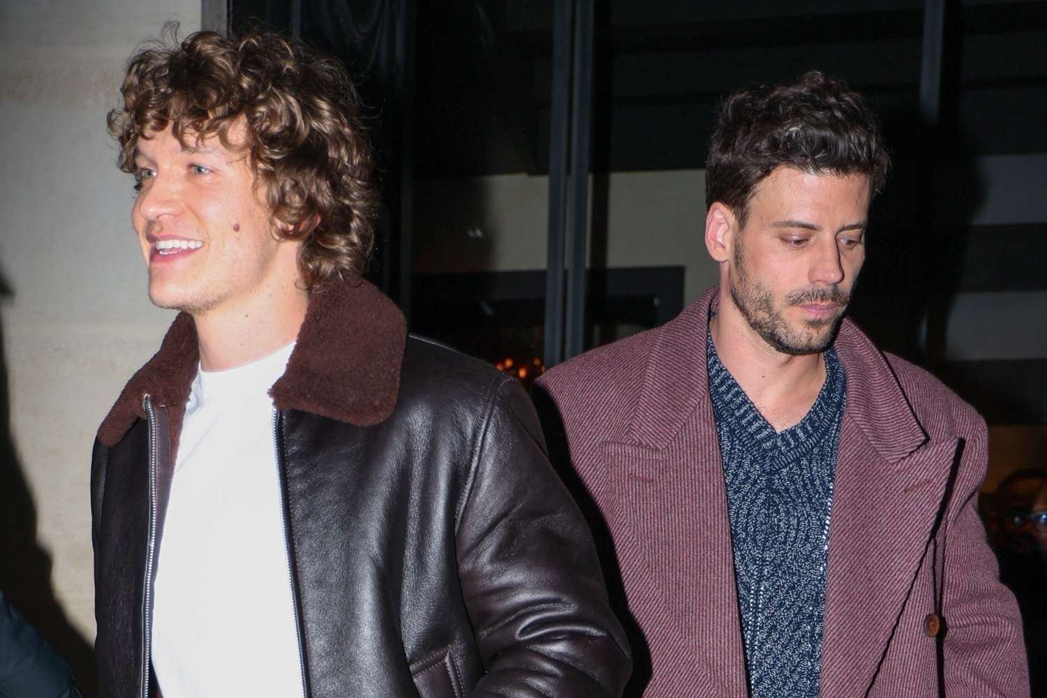 Heated rivalry stars Connor Storrie and François Arnaud step out ...