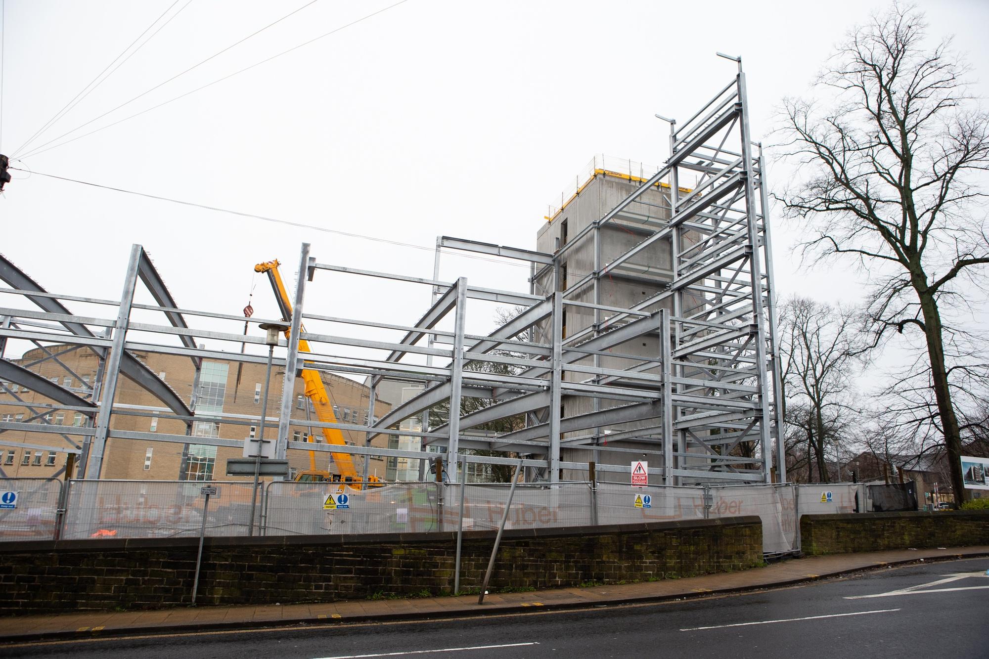What's happening at Calderdale Royal Hospital: Work continues on new ...