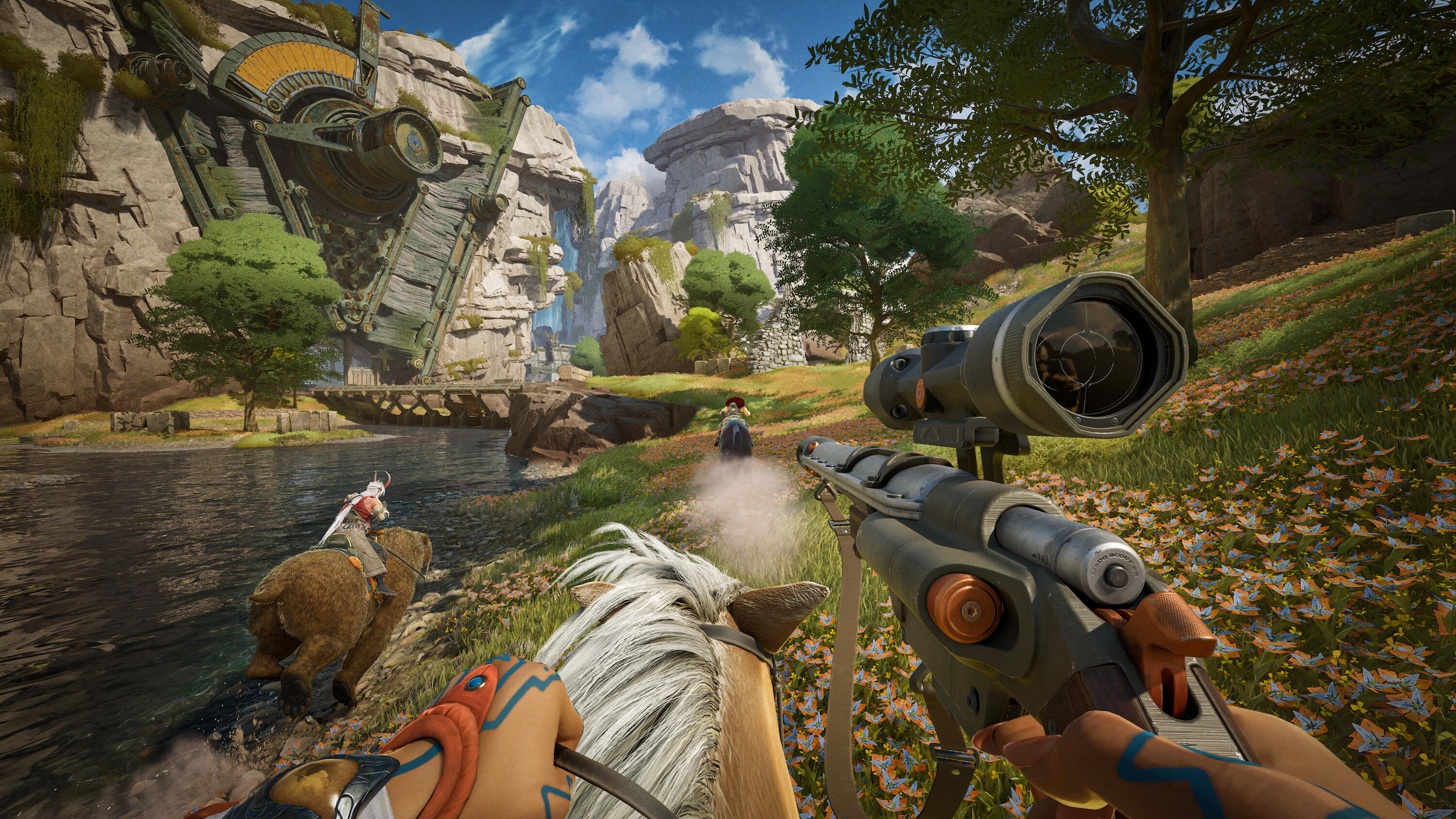 Highguard review: I can't get enough of horseback gunplay and raiding bases