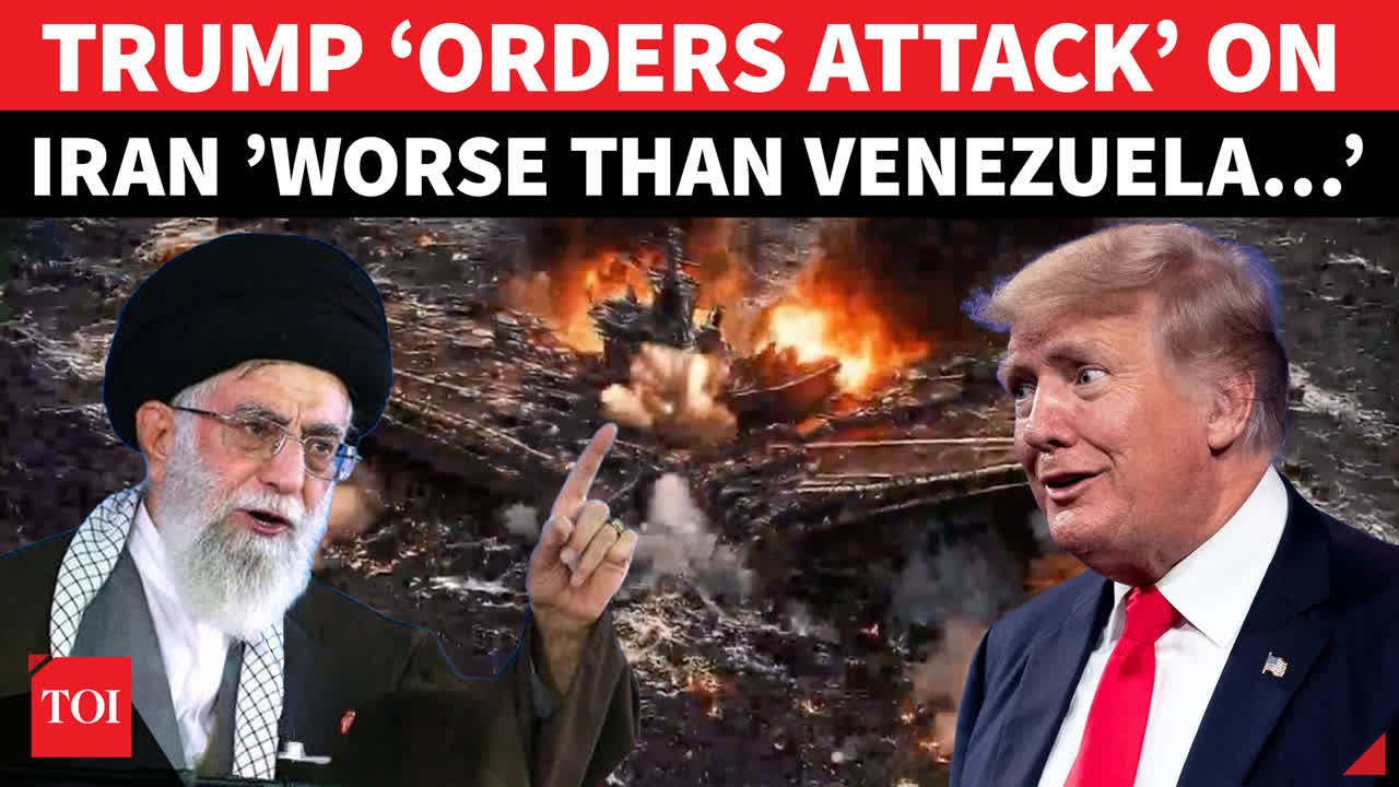 Bigger armada than Venezuela: Trump roars at Iran after finger on ...