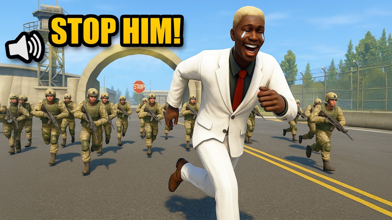 I broke into the military base and got threatened by the army ...