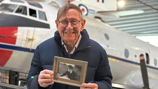 'Cockpit visit took me right back to my RAF days'