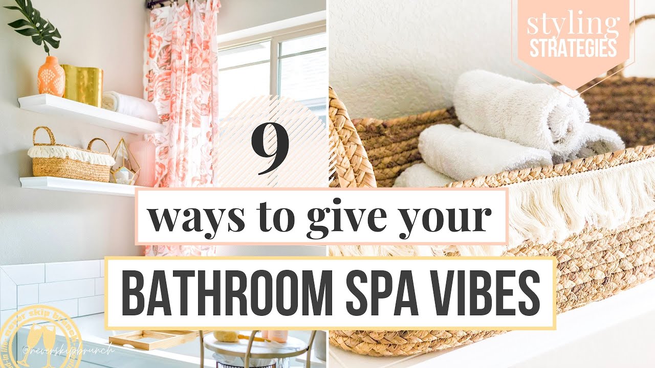 Turn ordinary bathrooms into peaceful and luxurious spaces