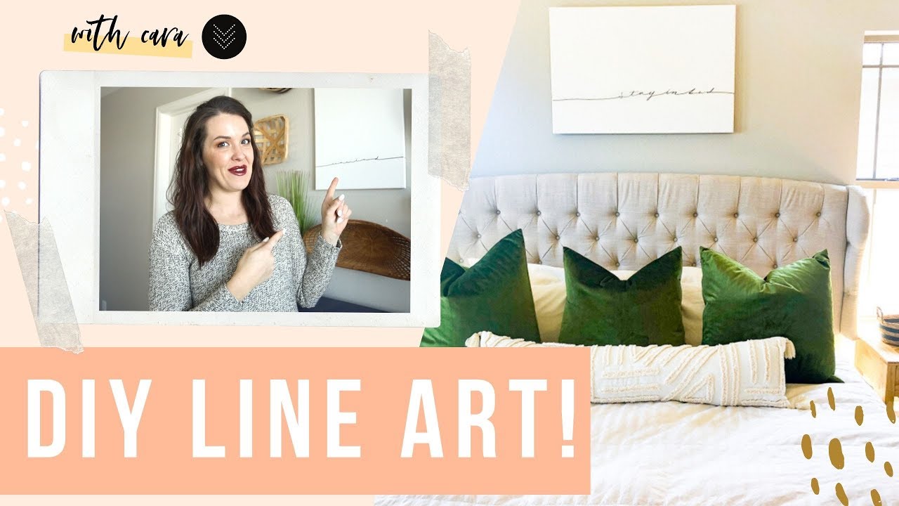 This DIY canvas quote project looks store bought