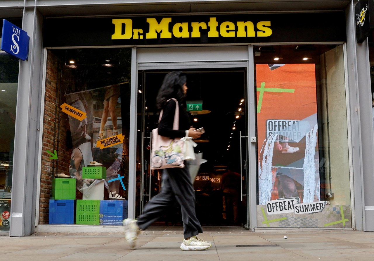 Dr. Martens revenue drops on Europe, Middle East and Africa weakness