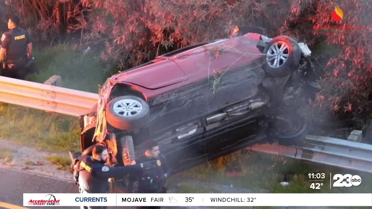 Minor dies in Highway 178 crash after Bakersfield police pursuit