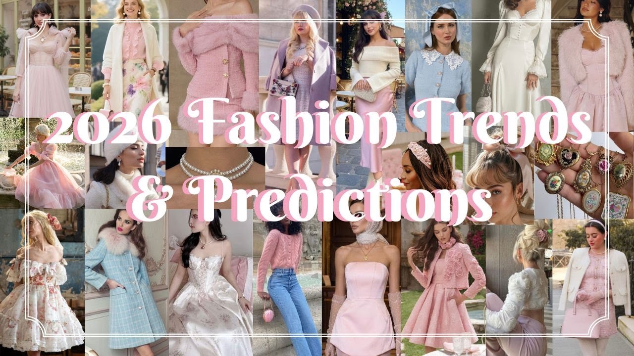 2026 fashion trends and predictions | Girly girl & feminine style