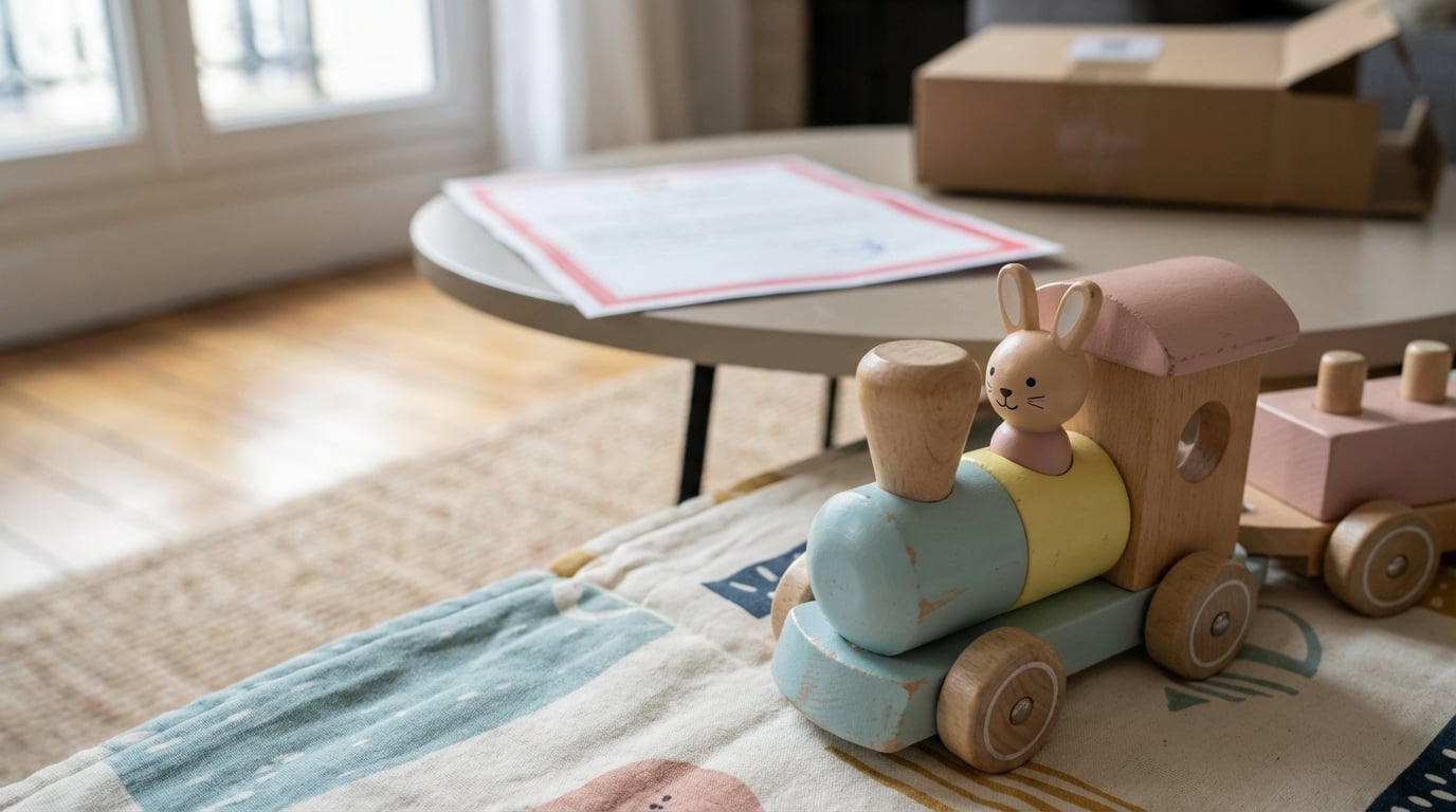 King Jouet : ce jouet d’éveil en bois pour bébés rappelé en urgence à ...