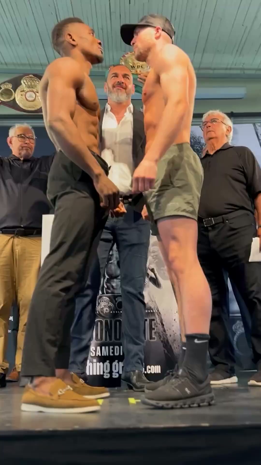 Christian Mbilli vs. Mark Heffron, final face-off👀