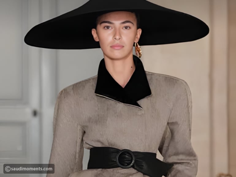 Saudi model features at Paris Fashion Week with Jacquemus show