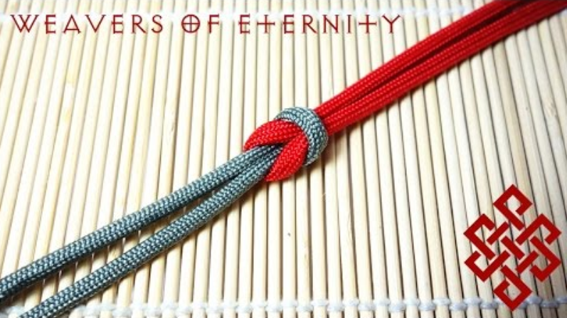 How to tie a square knot (reef knot) tutorial