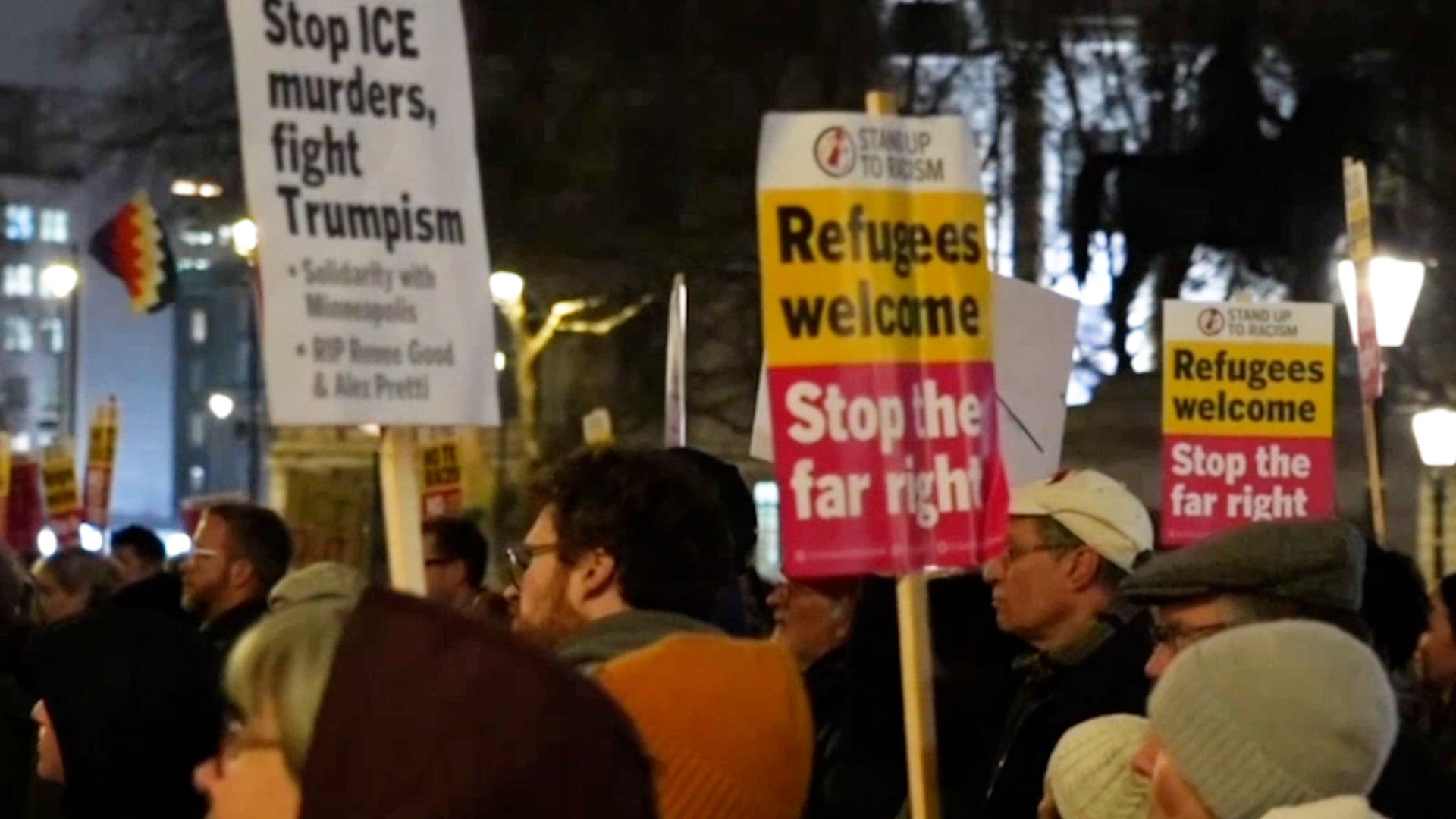 London protesters march against US law enforcement brutality