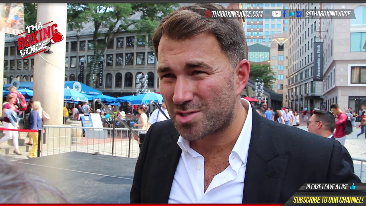 🔥Eddie Hearn on signing 🏽Demetrius Andrade and selling out Boston show ...