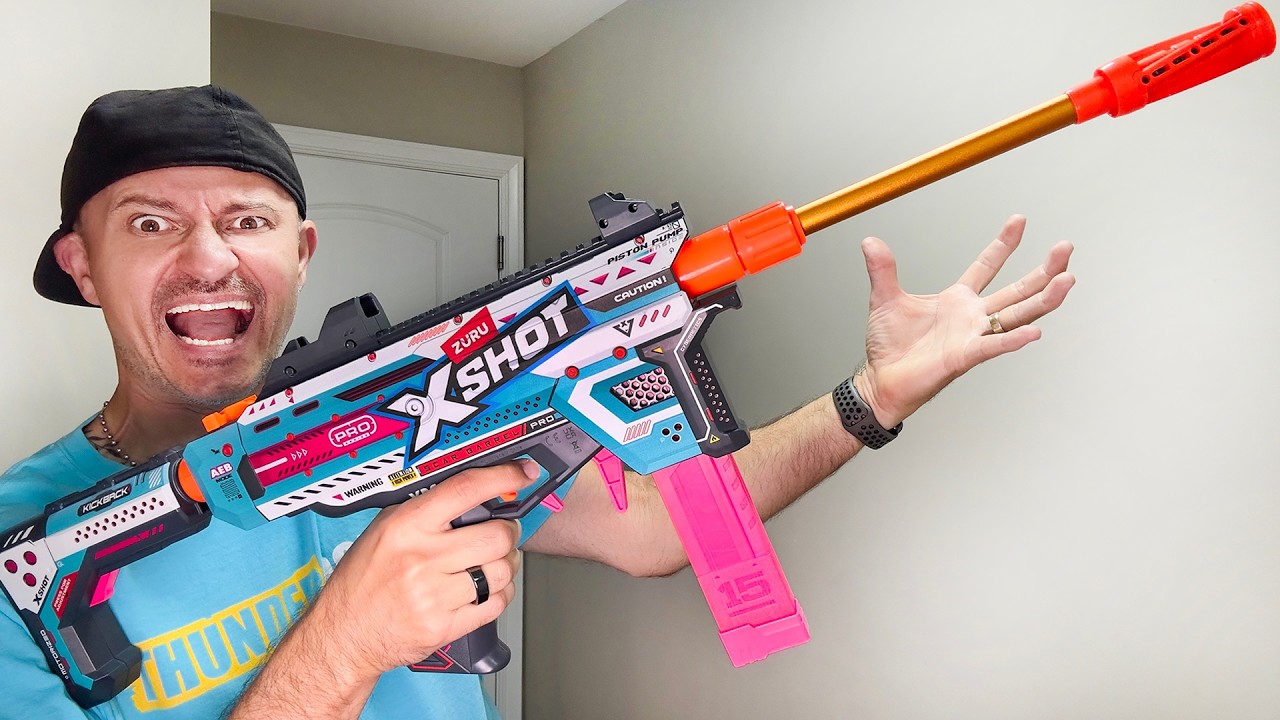 XSHOT AEB - Nerf killer - Greatest blaster ever!
