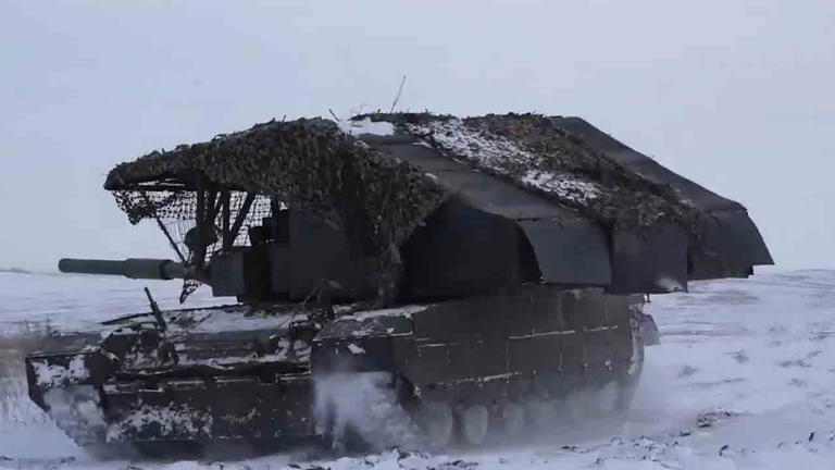 Russia releases training video of the BMPT Terminator and the T-80BVM