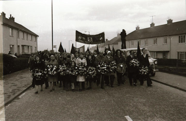 47 poignant photographs from the fourth Bloody Sunday anniversary ...
