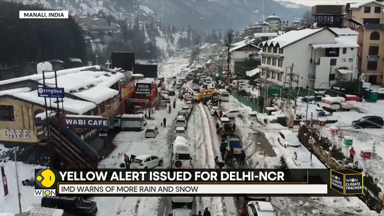 Biting cold returns to North India as snowfall disrupts flights in ...