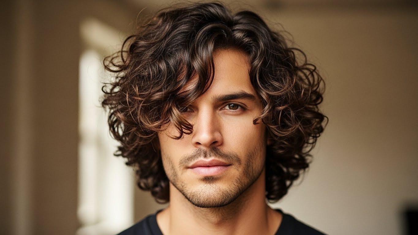 How to deal with men’s thick, wavy & curly hair