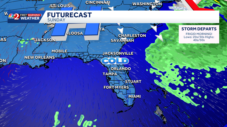 Model hints at snow flurries north of Orlando as Florida braces for ...