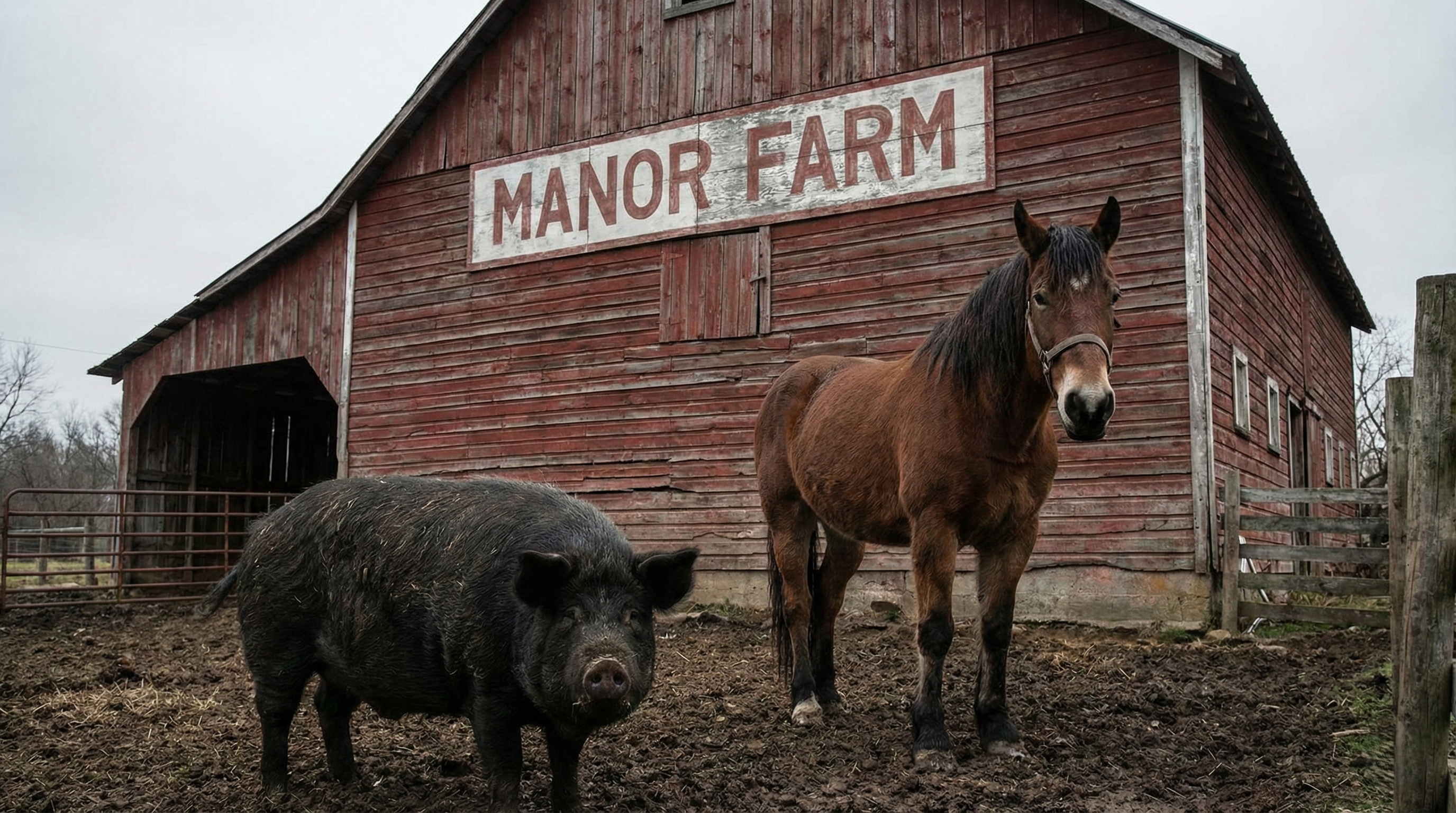 So you haven’t read Animal Farm? Let’s fix that