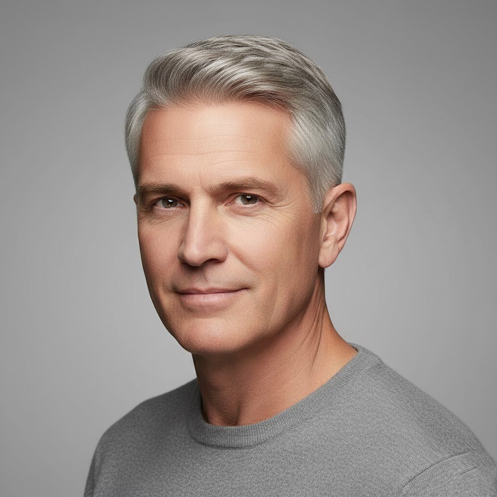11 stylish hairstyles for men over 50