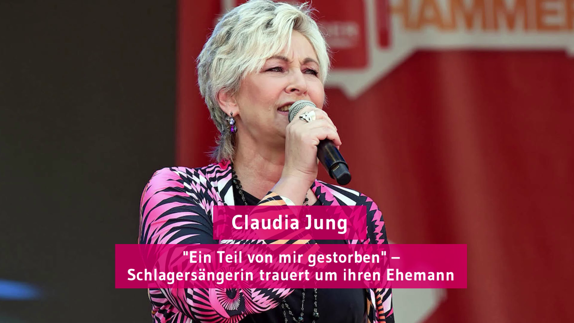 Claudia Jung: "Ein Teil von mir gestorben" – Schlagersängerin trauert ...