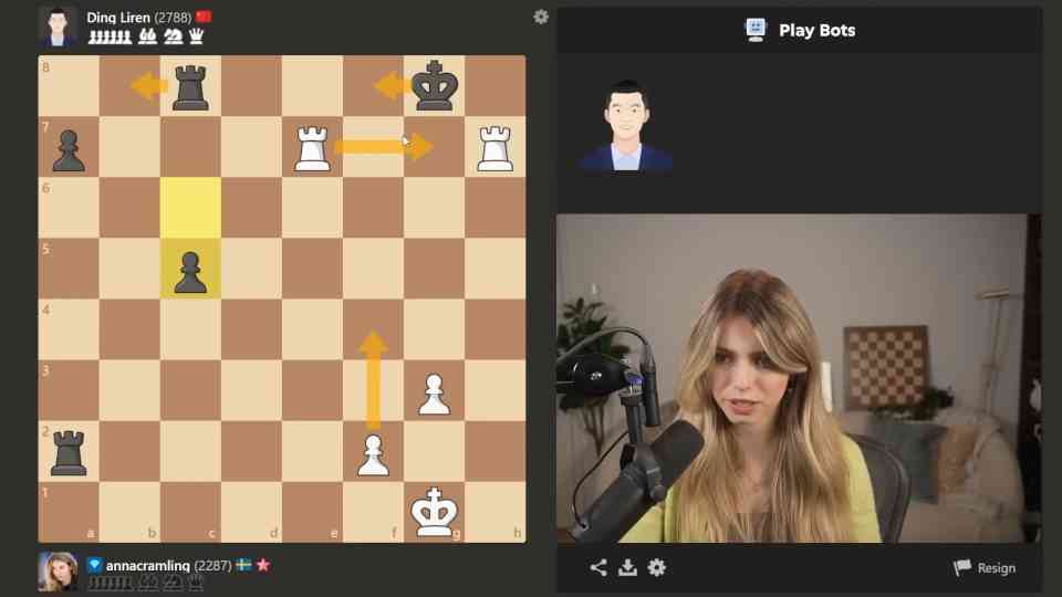 How the Ding Liren bot exposed her game in just 10 moves
