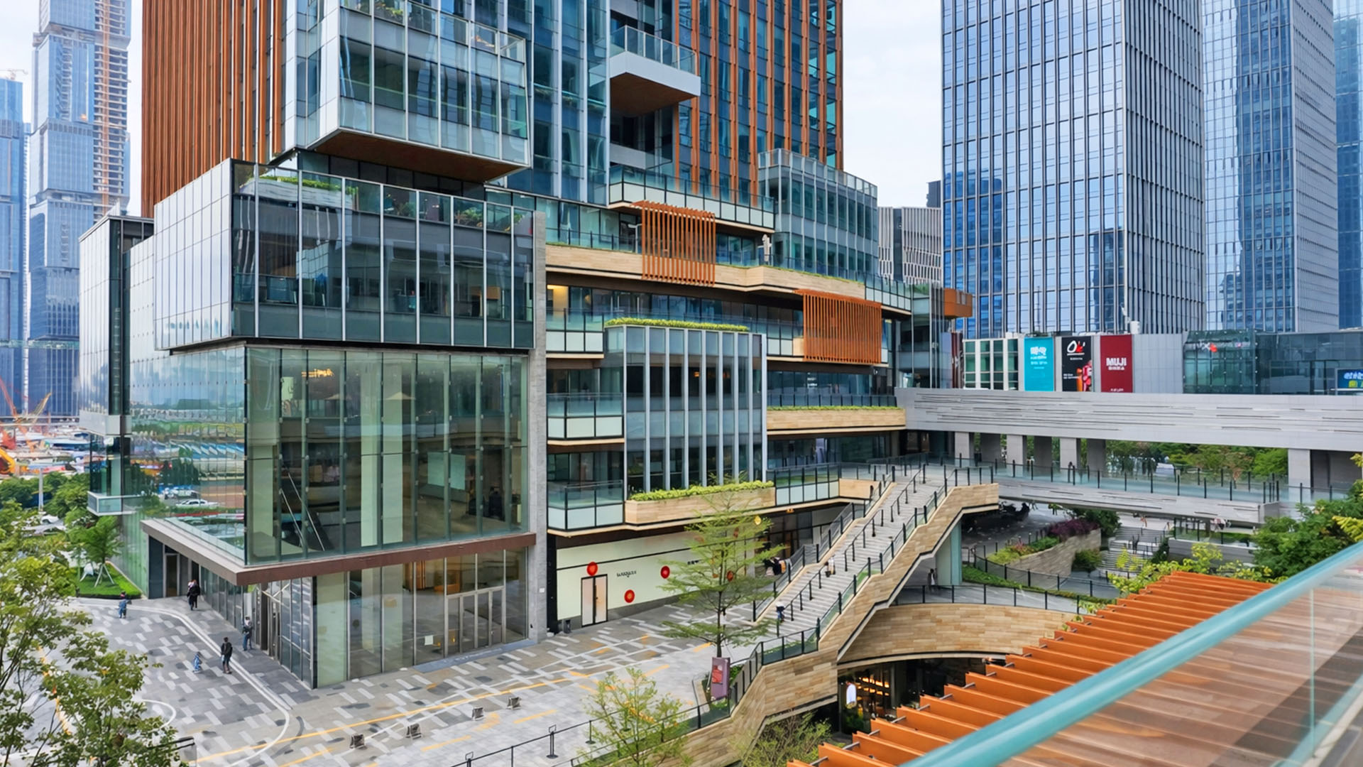 Next-level urban design in Shenzhen China