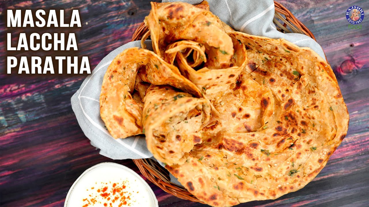 How to make masala laccha paratha