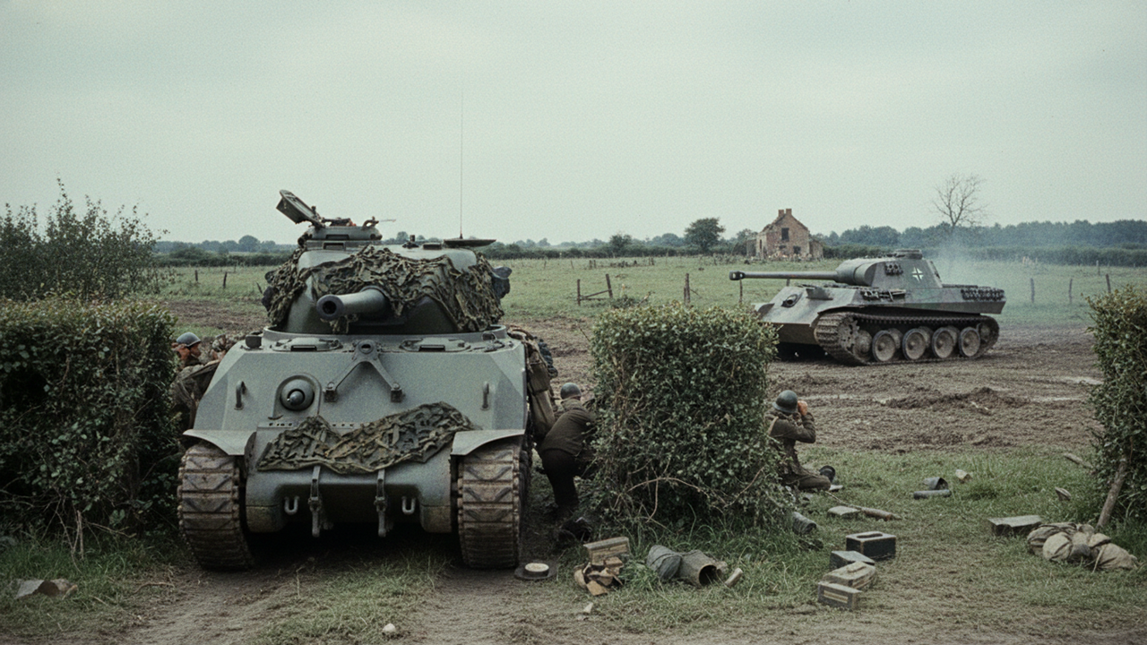 Why US Shermans were unprepared for the Panther in Normandy