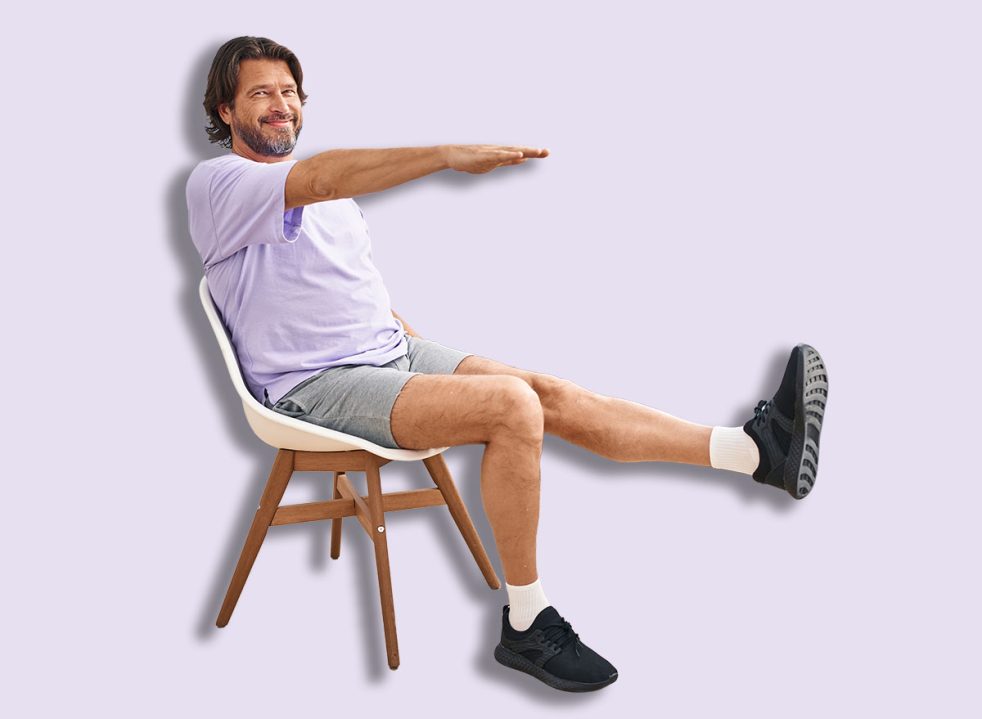 5 seated exercises men over 65 need to maintain leg strength