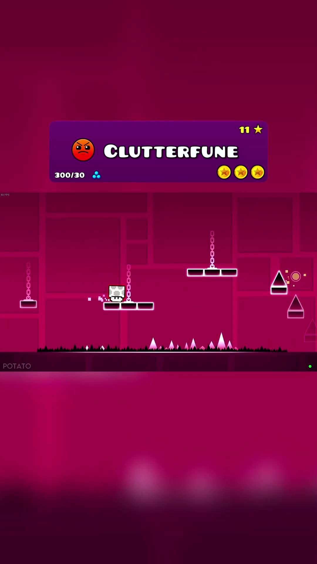 This Geometry Dash level has a funny secret?#shorts