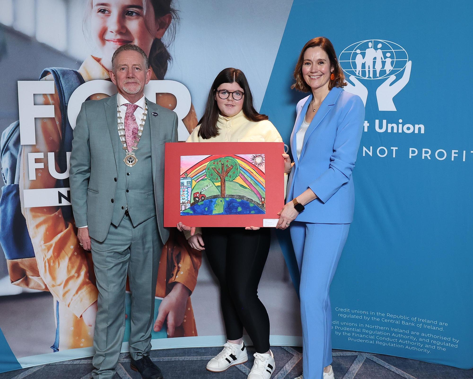 Ballymena’s Eimear McGuckien wins national Credit Union art award