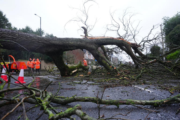 Storm Chandra weather warnings issued nationwide