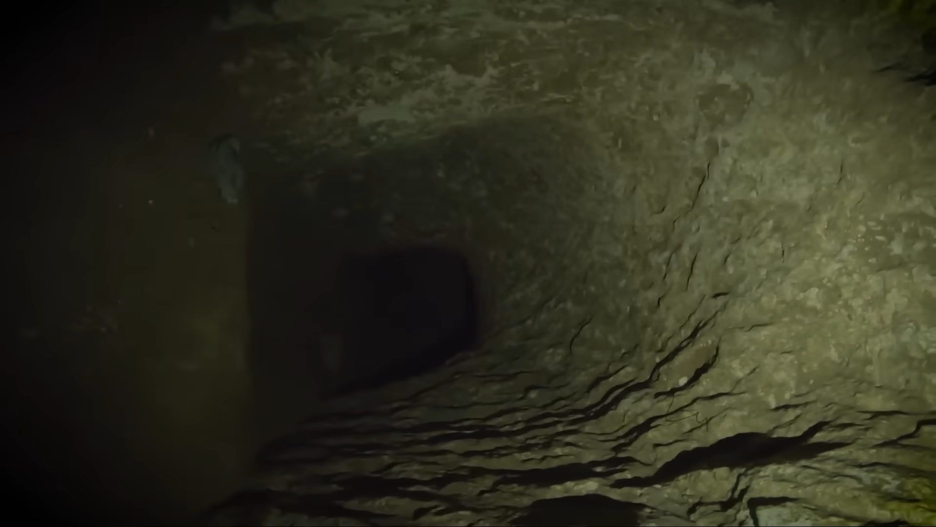 He broke a wall in his basement - and found a lost city