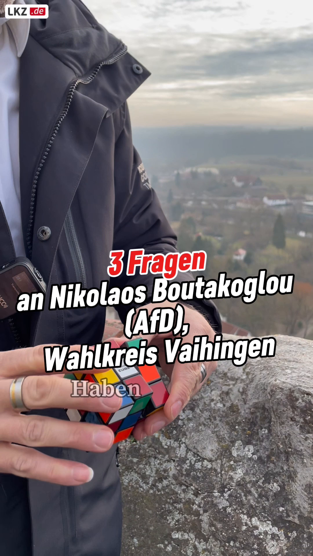 Landtagswahl 2026: 3 Fragen an AfD-Kandidat Nikolaos Boutakoglou